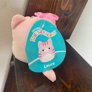 Squishmallows | Toys | Nwt 35 Inch Laura The Cat Clip Squishmallow ...